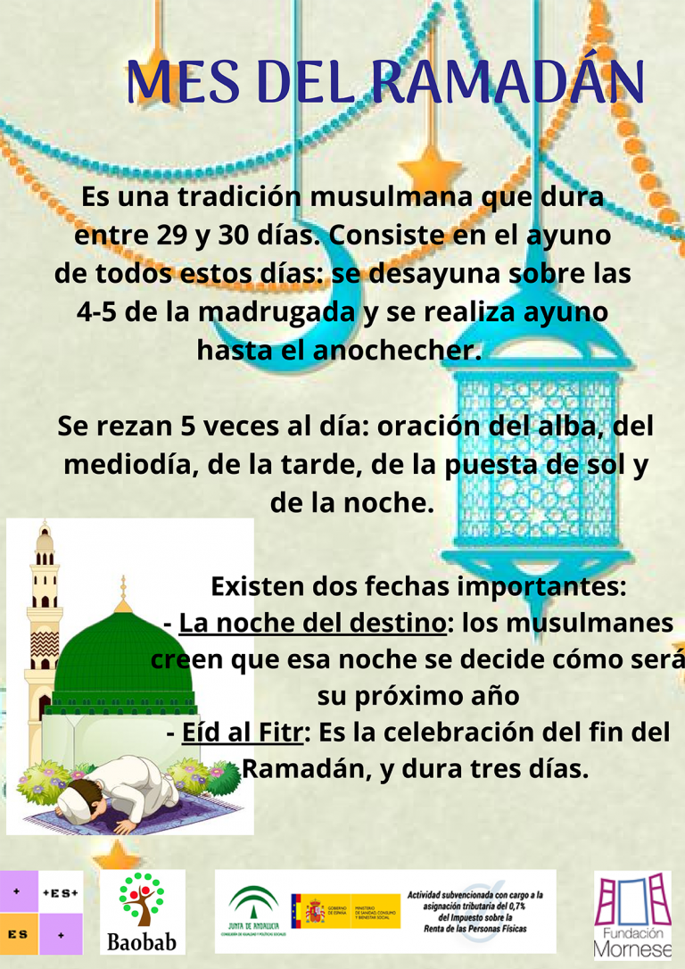 COMIENZA EL RAMADÁN – Fundación Mornese